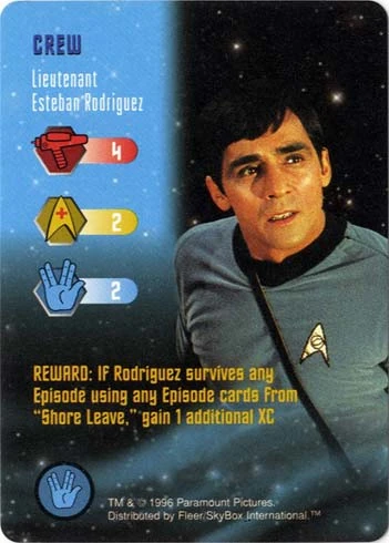 Lieutenant Esteban Rodriguez (ST) | CardGuide Wiki | Fandom
