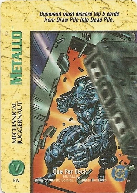 Metallo - Mechanical Juggernaut (DCOP) | CardGuide Wiki | Fandom