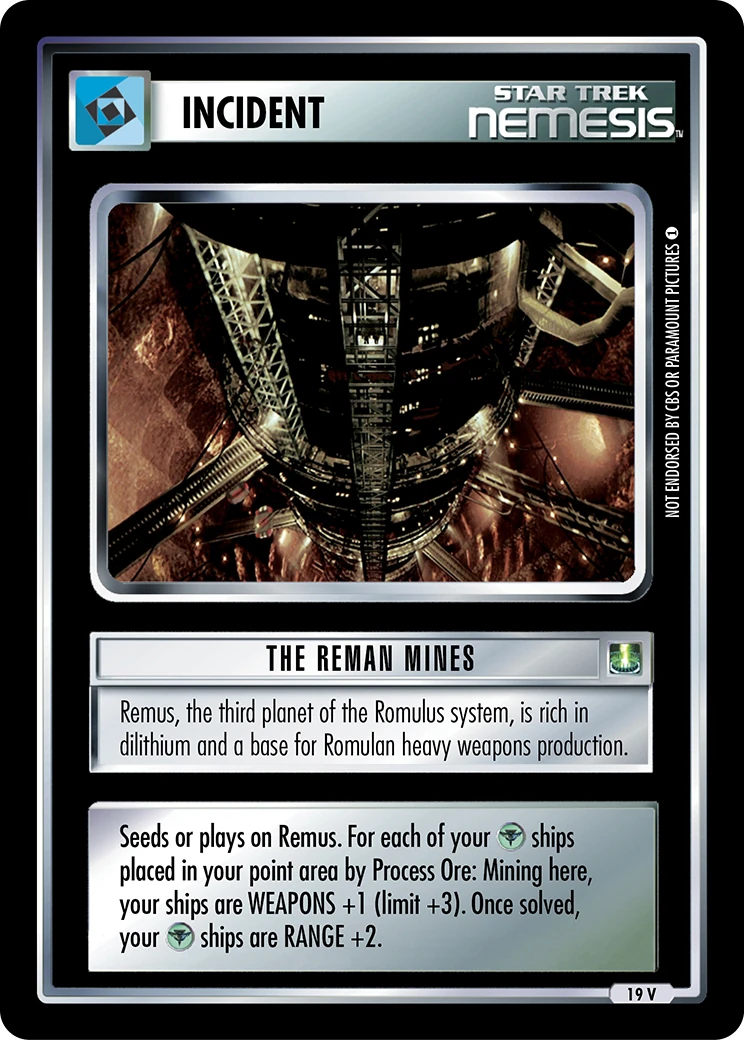 The Reman Mines | CardGuide Wiki | Fandom