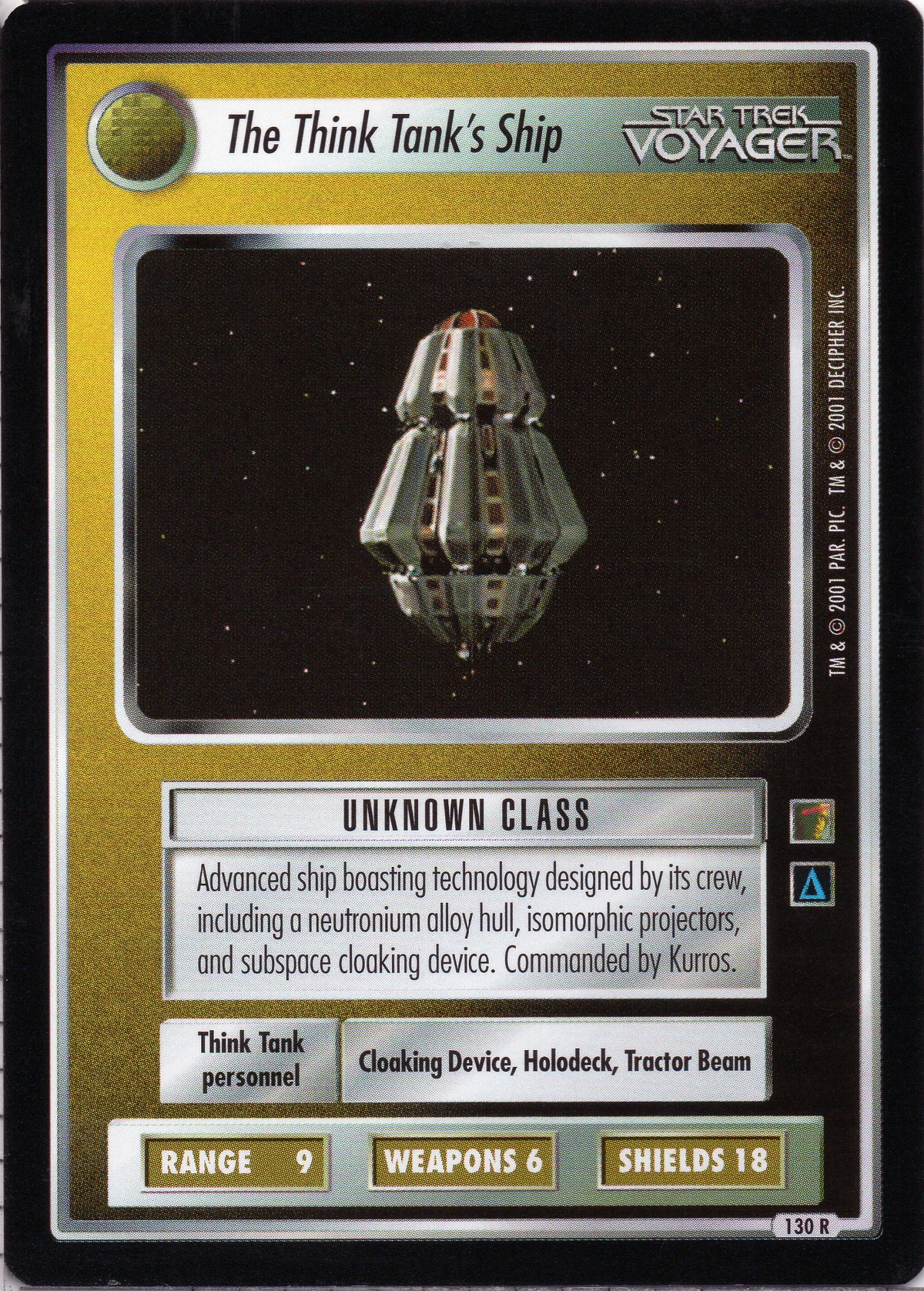 The Think Tank's Ship (TB) | CardGuide Wiki | Fandom