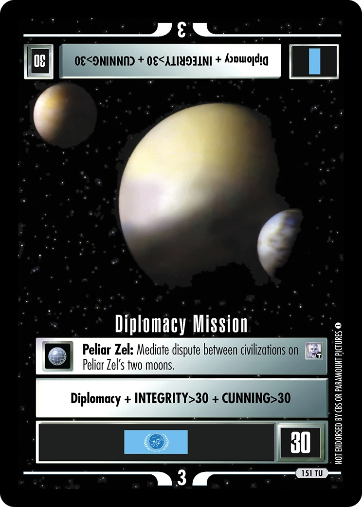 Diplomacy Mission (PT) | CardGuide Wiki | Fandom