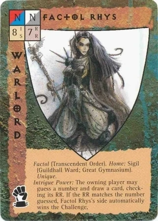 Factol Rhys (F&F) | CardGuide Wiki | Fandom