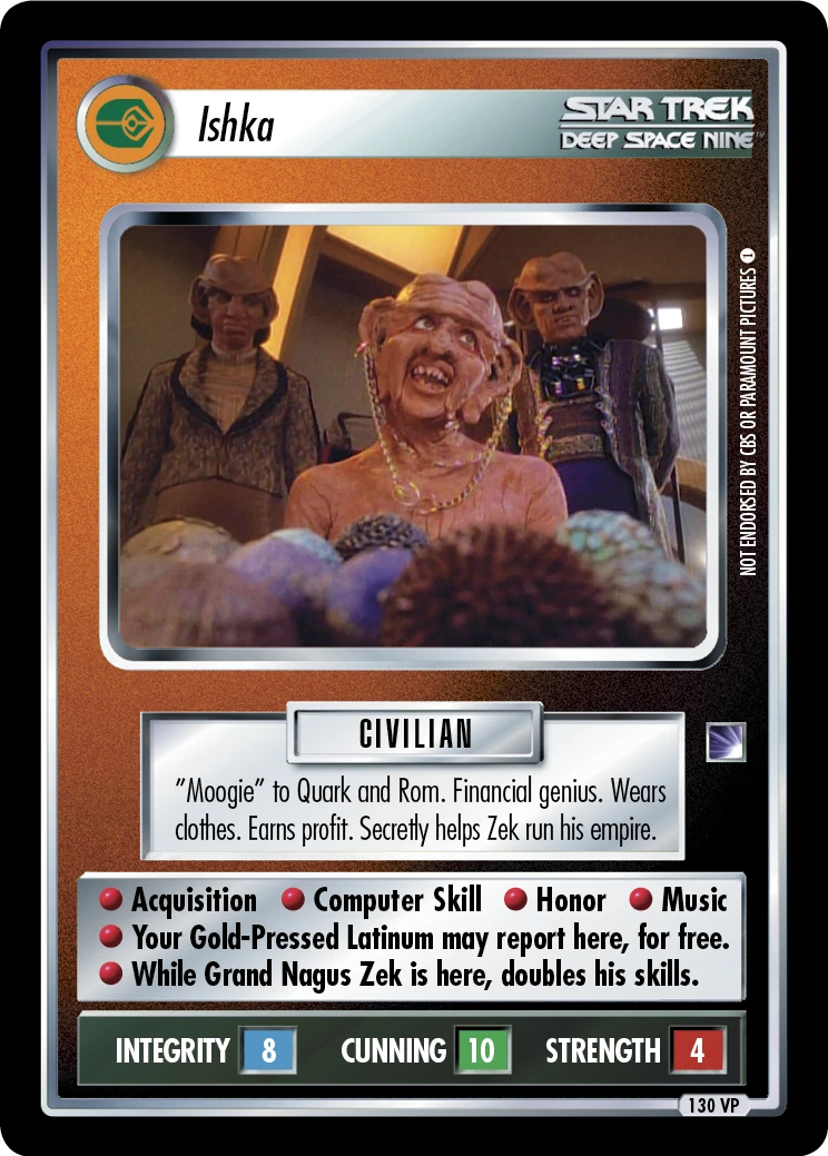 Ishka (VP) | CardGuide Wiki | Fandom