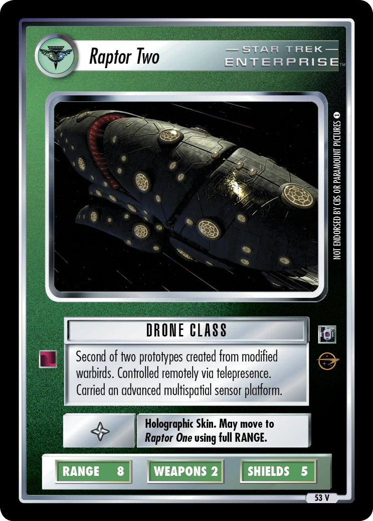 Raptor Two (CF) | CardGuide Wiki | Fandom