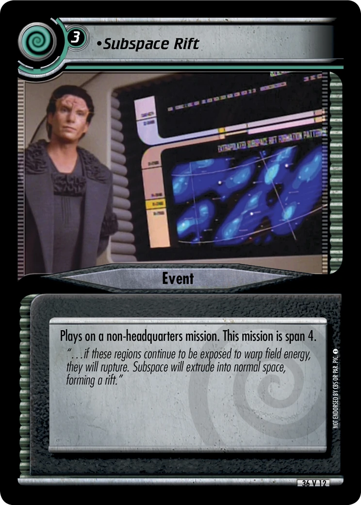 Subspace Rift (ATtS) | CardGuide Wiki | Fandom