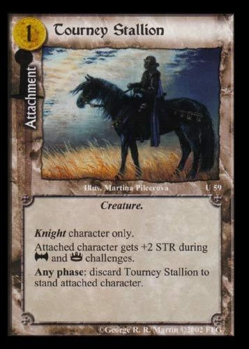 Tourney Stallion (WE) | CardGuide Wiki | Fandom