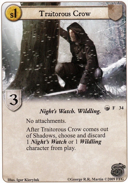 Traitorous Crow (BtW) | CardGuide Wiki | Fandom