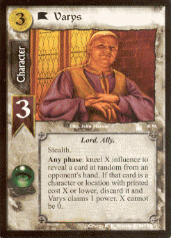 Varys (ARoK) | CardGuide Wiki | Fandom