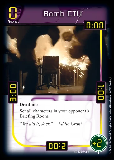 Bomb CTU (1E) | CardGuide Wiki | Fandom