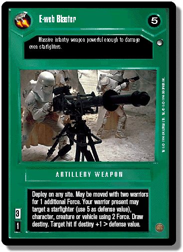E Web Blaster Hoth Cardguide Wiki Fandom