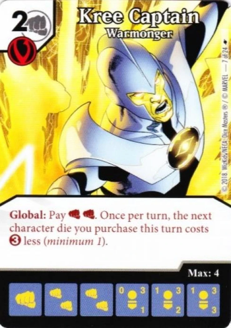 Kree Captain - Warmonger (KITP) | CardGuide Wiki | Fandom