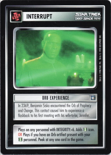Orb Experience (DS9) | CardGuide Wiki | Fandom
