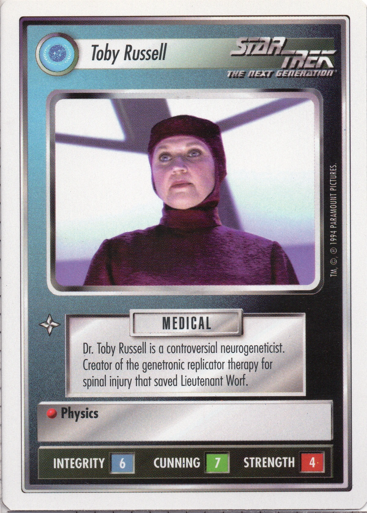 Toby Russell (PU94) | CardGuide Wiki | Fandom