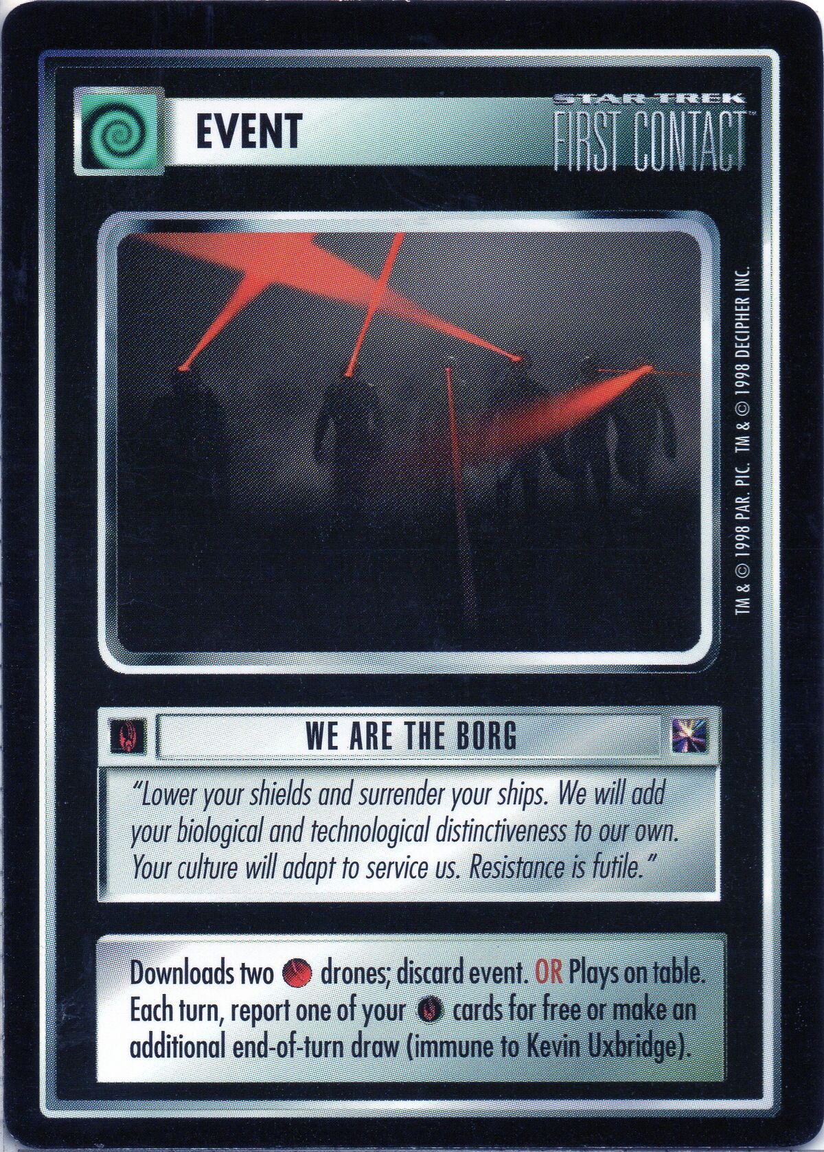 We Are The Borg Efc Cardguide Wiki Fandom