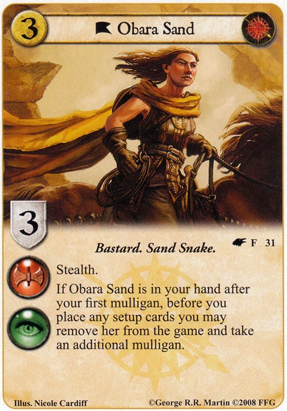 Obara Sand (TWoW) | CardGuide Wiki | Fandom