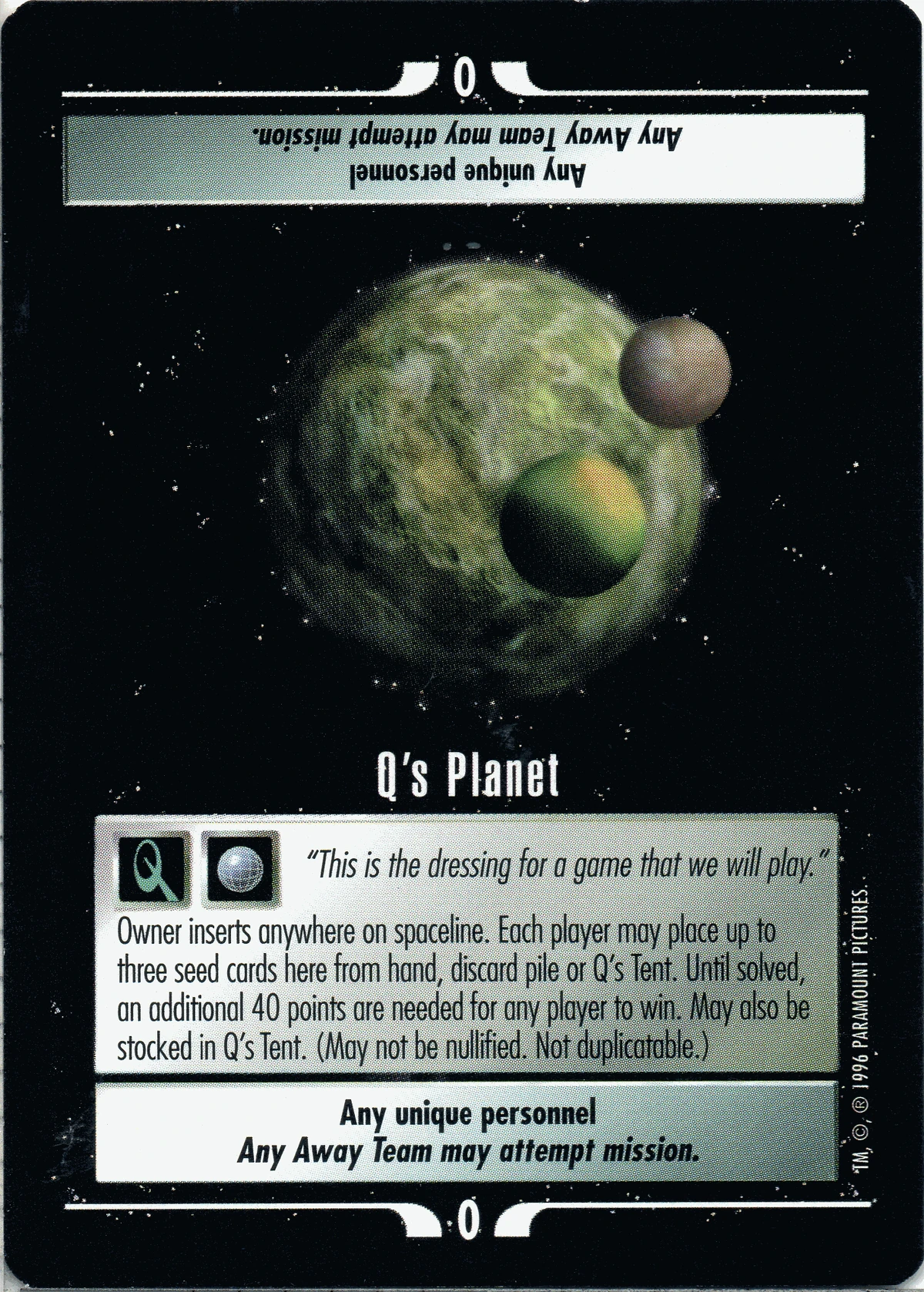 Q's Planet (QC) | CardGuide Wiki | Fandom