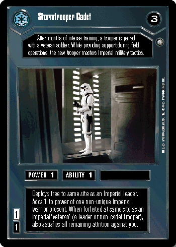 Stormtrooper Cadet (OTSD) | CardGuide Wiki | Fandom
