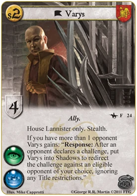 Varys (TGM) | CardGuide Wiki | Fandom