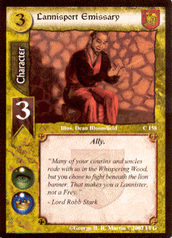 Lannisport Emissary (WE) | CardGuide Wiki | Fandom