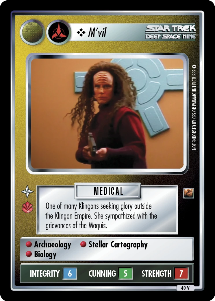 M'vil (TM) | CardGuide Wiki | Fandom