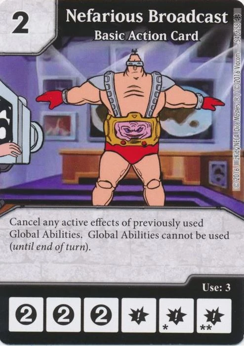 Nefarious Broadcast - Basic Action Card (HIAHS) | CardGuide Wiki | Fandom