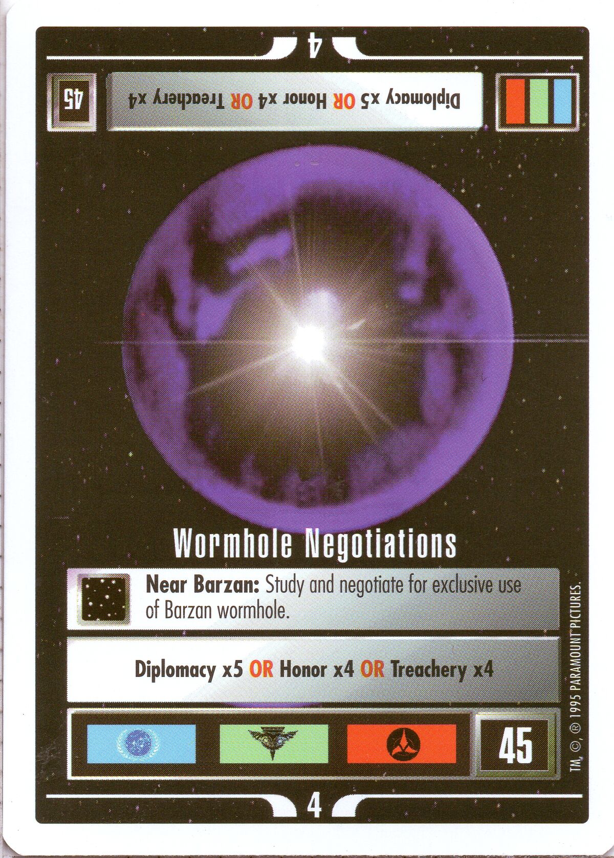 Wormhole Negotiations Pu95 Cardguide Wiki Fandom