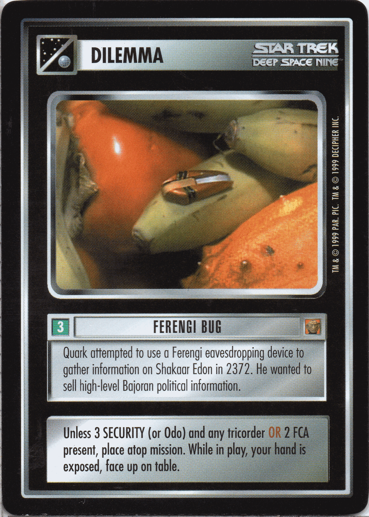 Ferengi Bug Roa Cardguide Wiki Fandom