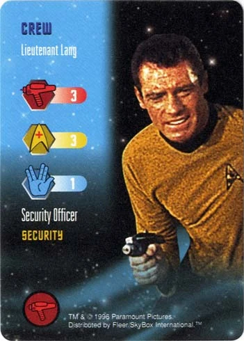 Lieutenant Lang (ST) | CardGuide Wiki | Fandom