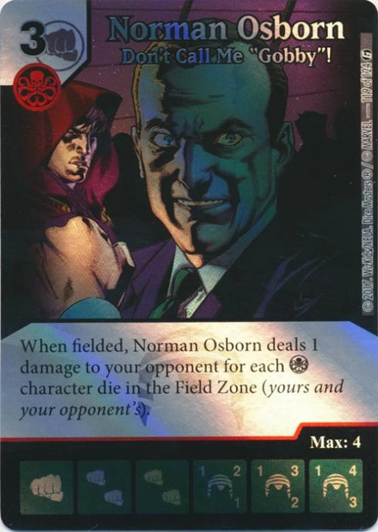 Norman Osborn - Don't Call Me "Gobby"! (GotG) | CardGuide Wiki | Fandom