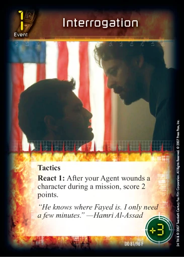 Interrogation | CardGuide Wiki | Fandom