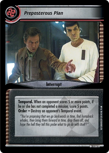 Preposterous Plan | CardGuide Wiki | Fandom