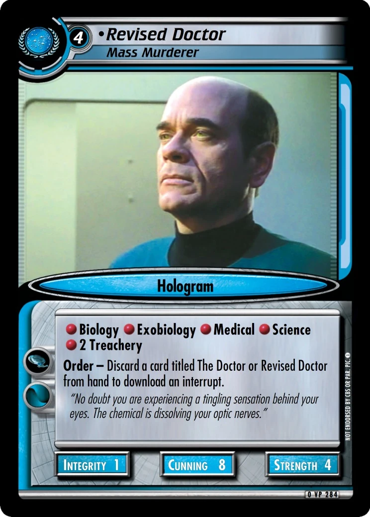 Revised Doctor - Mass Murderer (VP) | CardGuide Wiki | Fandom