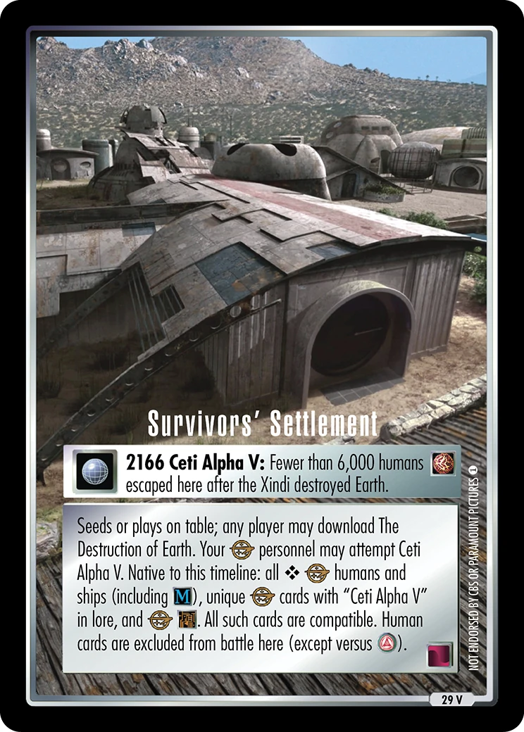 Survivors' Settlement (AUT) | CardGuide Wiki | Fandom