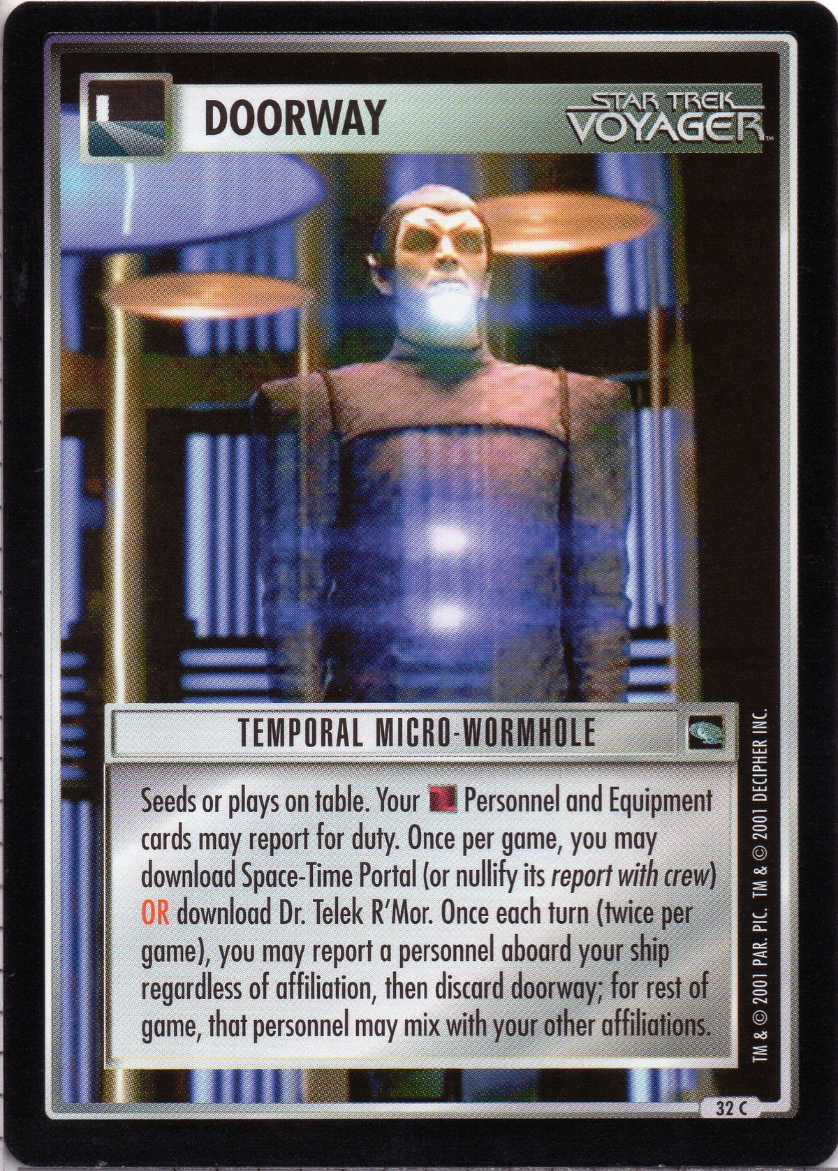 Temporal Micro-Wormhole (VOY) | CardGuide Wiki | Fandom