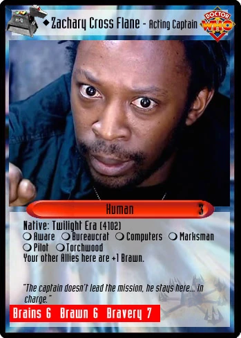Zachary Cross Flane - Acting Captain (AW) | CardGuide Wiki | Fandom