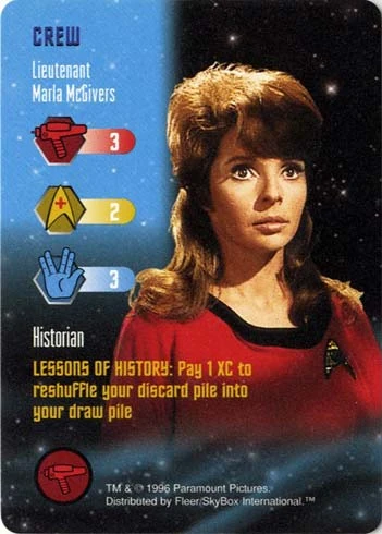 Lieutenant Marla McGivers (ST) | CardGuide Wiki | Fandom