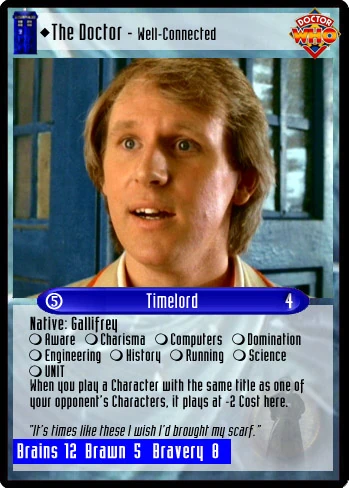 The Doctor (5) - Well-Connected (TM) | CardGuide Wiki | Fandom