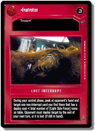 Frustration (DGB) | CardGuide Wiki | Fandom