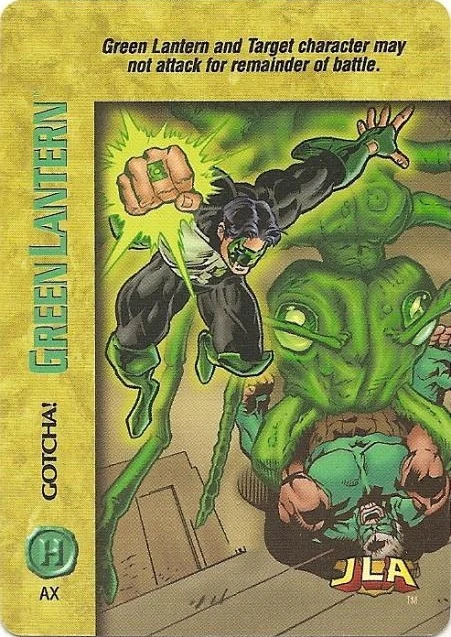 Green Lantern - Gotcha! (JLAOP) | CardGuide Wiki | Fandom