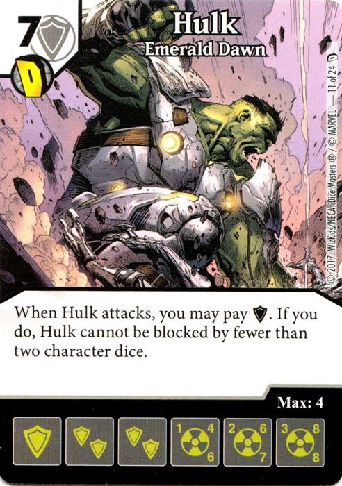Hulk Emerald Dawn Tdtp Cardguide Wiki Fandom