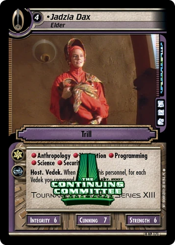 Jadzia Dax - Elder (VP TCC) | CardGuide Wiki | Fandom