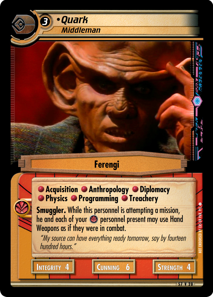 Quark Middleman Clciv Cardguide Wiki Fandom