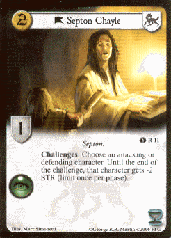 Septon Chayle (ITE) | CardGuide Wiki | Fandom