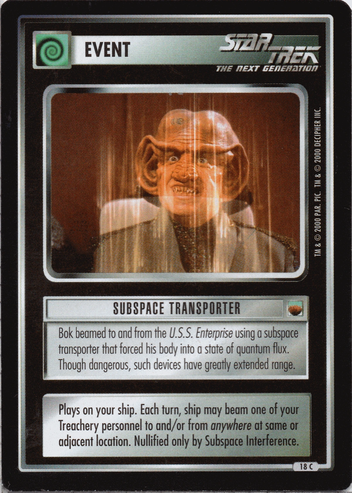 Subspace Transporter (TTWT) | CardGuide Wiki | Fandom