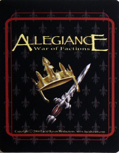 Allegiance (CCG) | CardGuide Wiki | Fandom