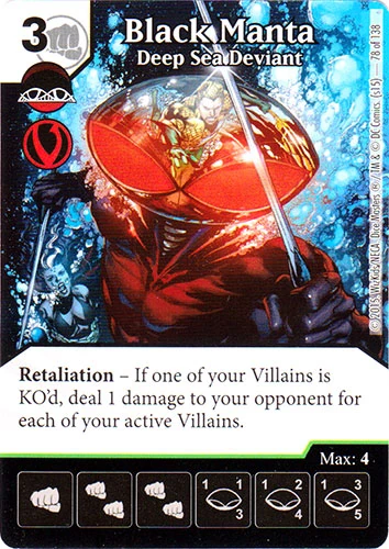 Black Manta - Deep Sea Deviant (JLDM) | CardGuide Wiki | Fandom