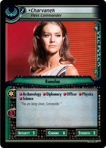 Charvanek - Fleet Commander (TATV) | CardGuide Wiki | Fandom