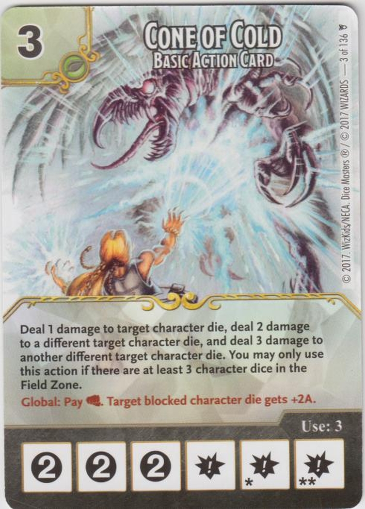Cone Of Cold Basic Action Card Toa Cardguide Wiki Fandom