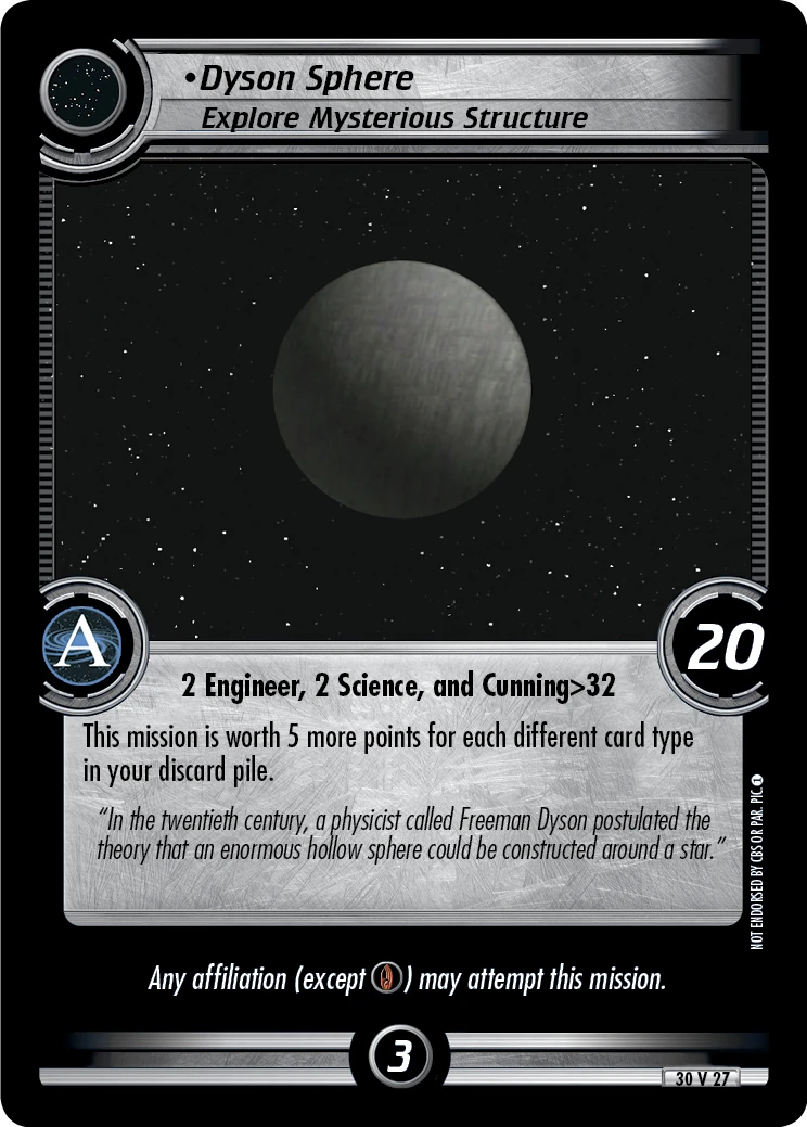 Dyson Sphere - Explore Mysterious Structure (RtG) | CardGuide Wiki | Fandom