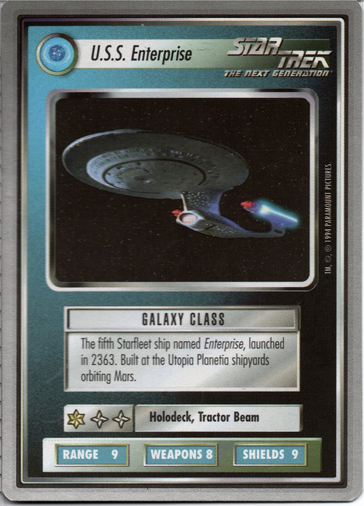 U.S.S. Enterprise (CT) | CardGuide Wiki | Fandom